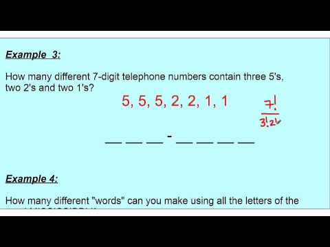 U1L3 - Permutations with Identical Elements