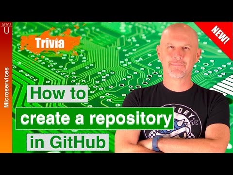 How to create a repository in GitHub - CM005