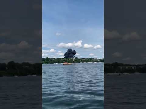 Plane crash reported Sunday at the Thunder Over Michigan airshow