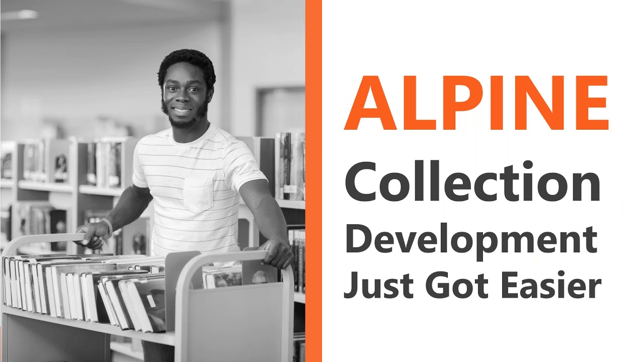 Edelweiss Analytics for Libraries   Introducing Alpine!