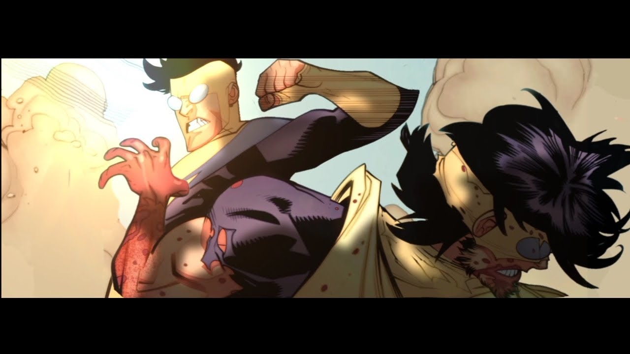 Sinister mark wasteland comic animation | #invincible 