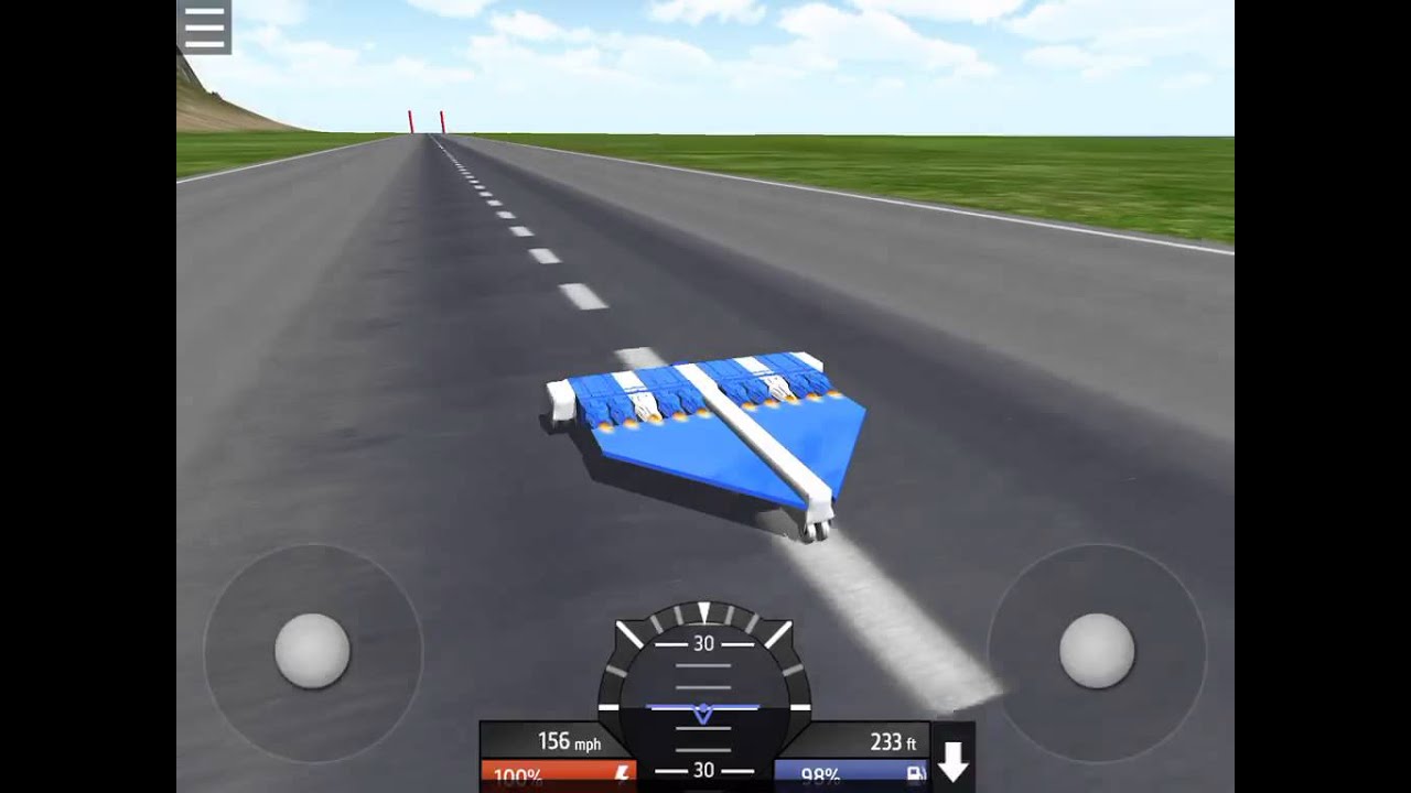 SimplePlanes - Max Ground Speed( 778mph )