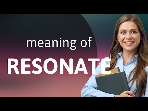 "Resonate" Unveiled: The Power of Connection in Language!