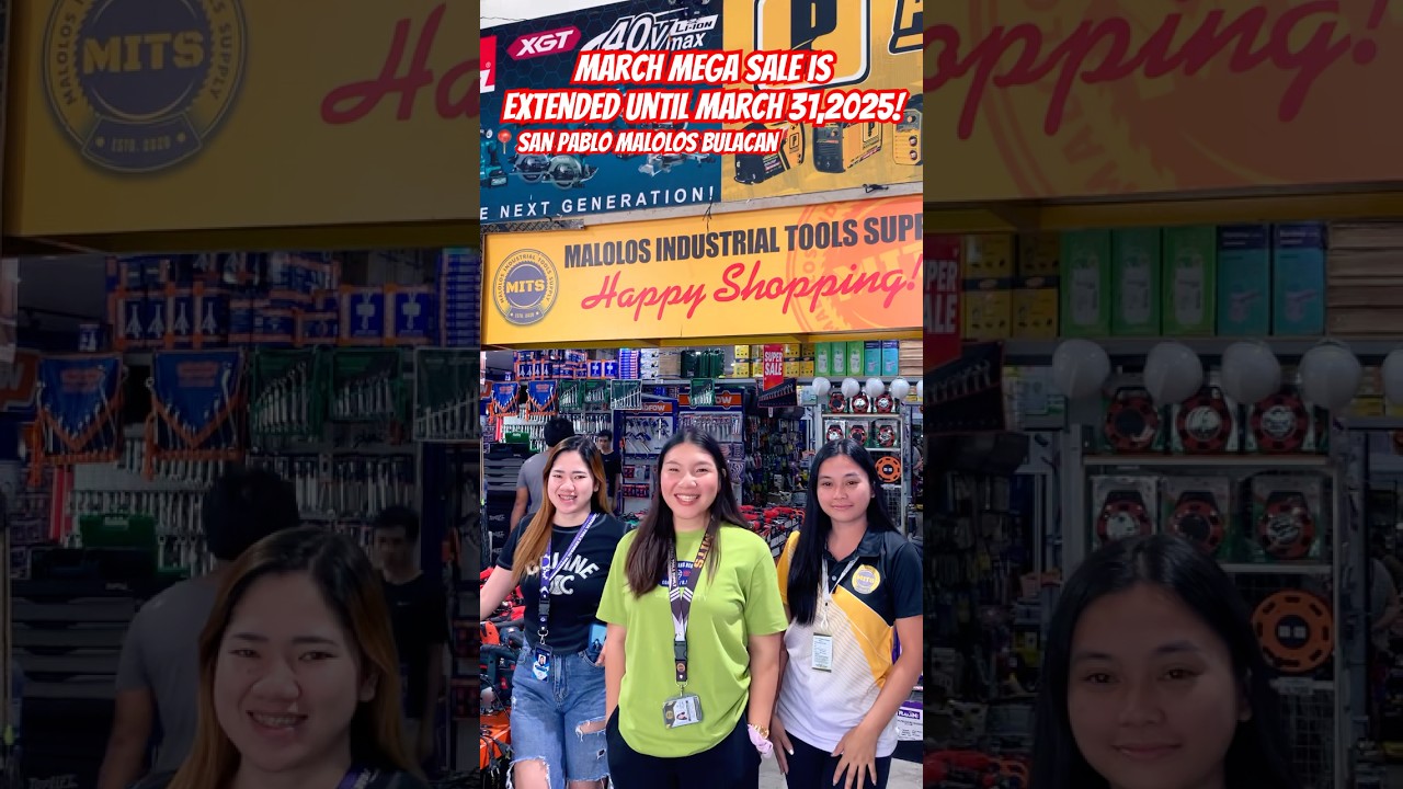 March Mega Sale is Extended until March 31, 2025