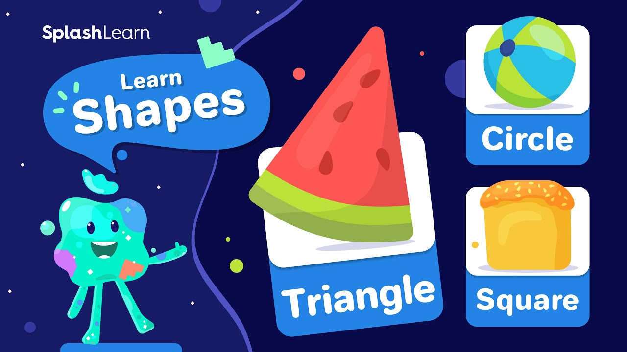Learn Shapes: Circle, Square, Triangle, and Rectangle | Fun Educational Video for Kids