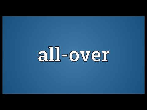 All-over Meaning