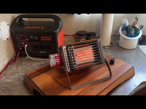 The Kovea Cupid Heater in the RV