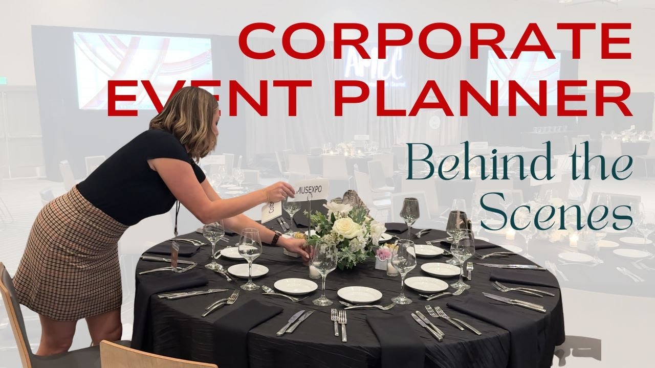 Day in the life of an Event Planner | Corporate Event Gala