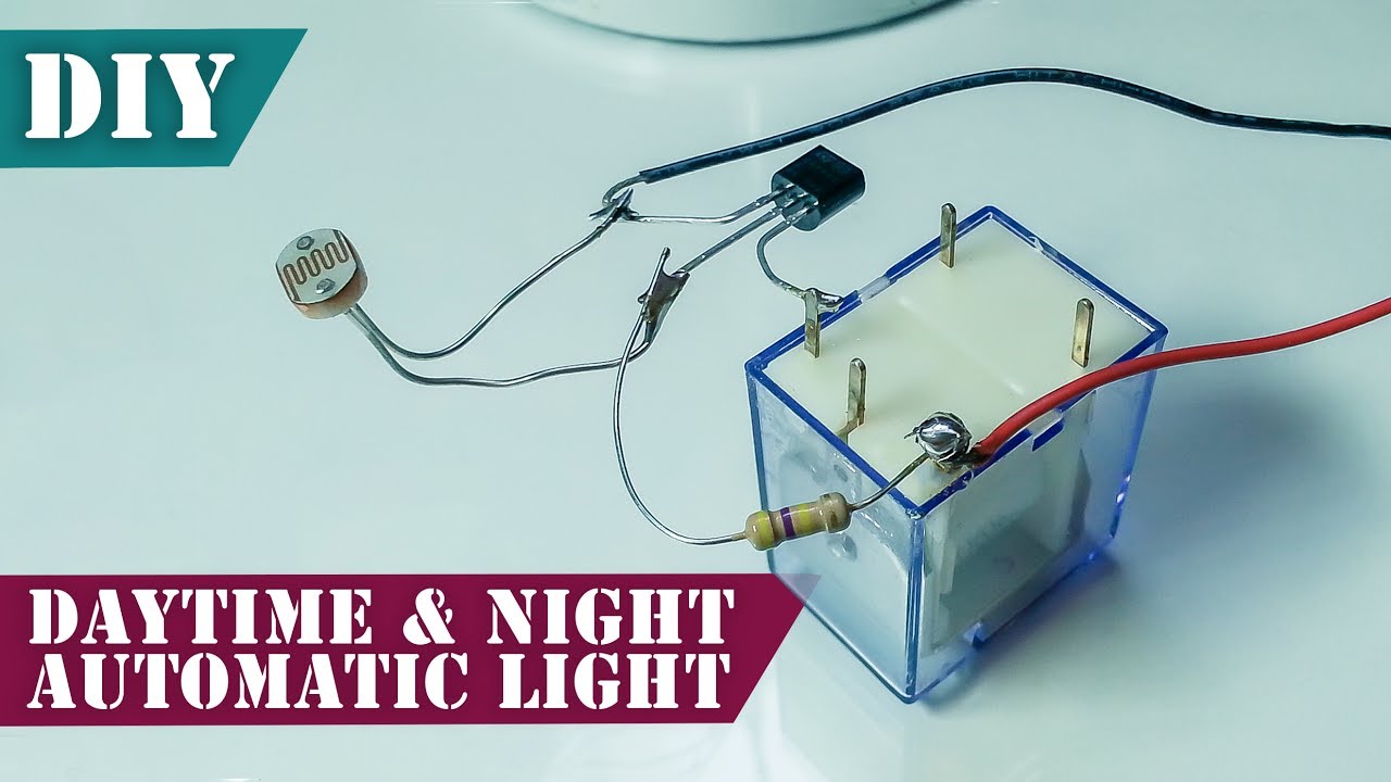 Automatic ON and OFF Light Switch | Simple DIY Project