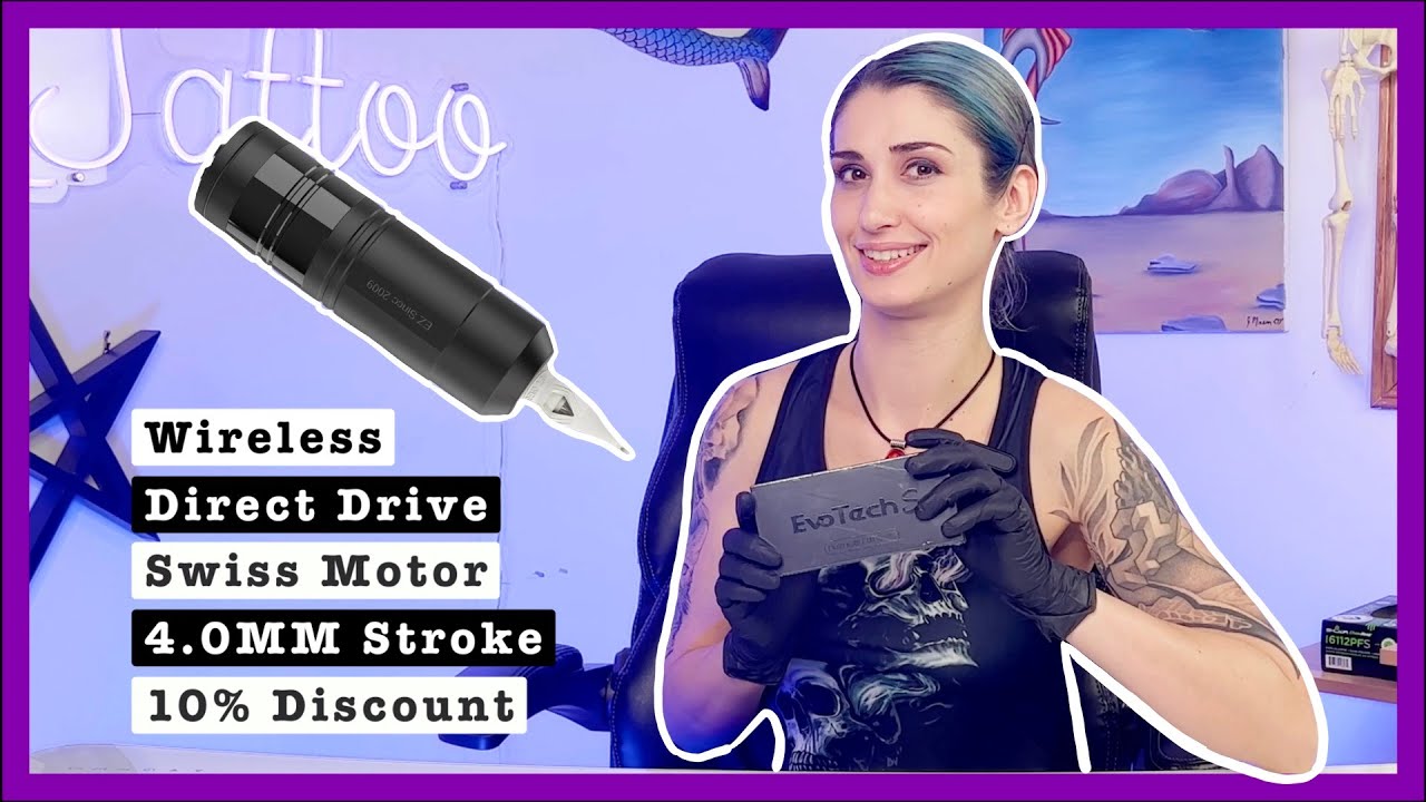 👀 EZTattoo EvoTech-S Unboxing and Initial Review 👀