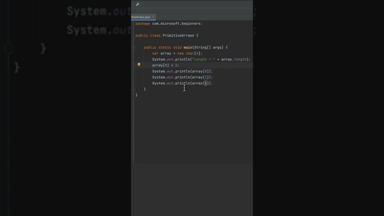 Arrays in Java - for beginners (Full Video in Description)