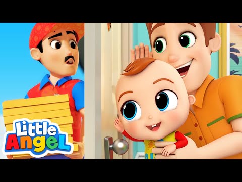 Who's At the Door? | Don't Open The Door To Strangers | Kids Songs & Nursery Rhymes by Little Angel