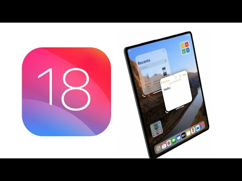 Apple iPadOS 18 concept