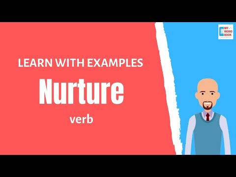 Nurture | Meaning with examples | My Word Book