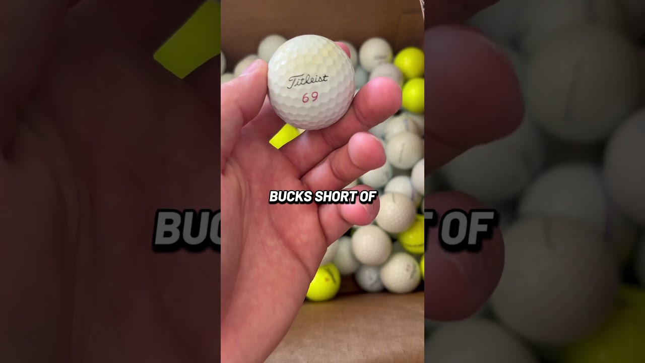 Not even close 😭 #golfgear #golfaccessory #golf #golfball