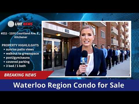 #211-1100 Courtland Ave. East, Kitchener