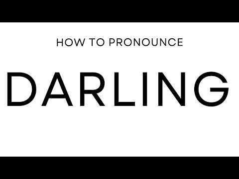 How to Pronounce DARLING in Arabic
