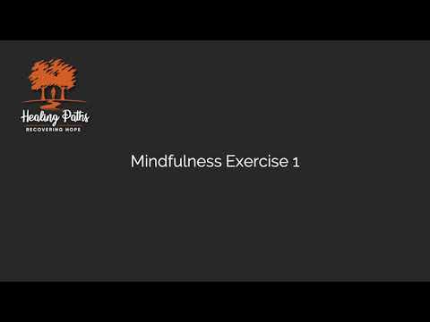 Mindfulness Training Exercise 1 | Utah Therapy Clinic