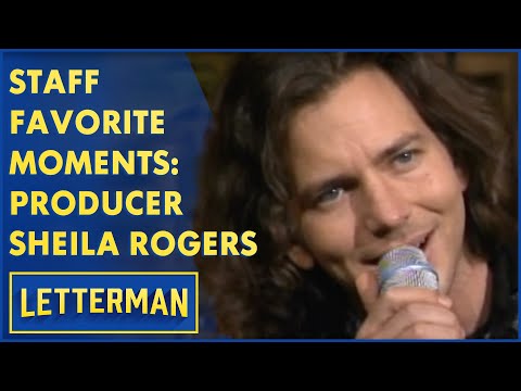 Producer Sheila Rogers on Eddies Letterman appearance — Pearl Jam Community