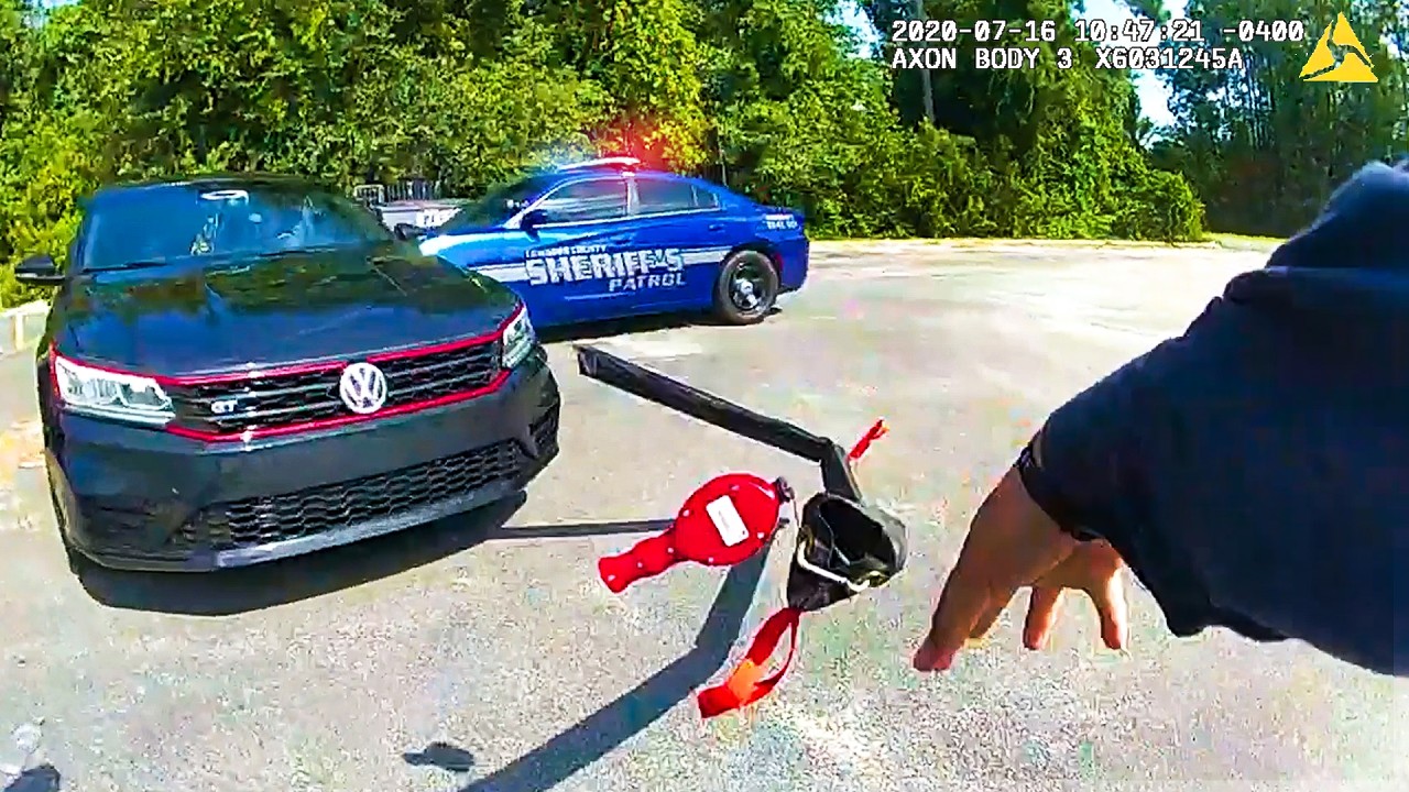 Drug Dealer Tries Running Over Police Officer