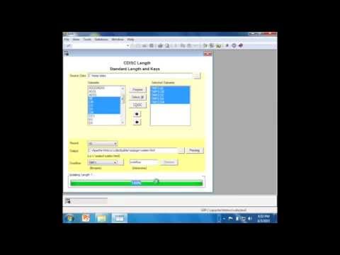Tutorial on CDISC Submission and Lengths