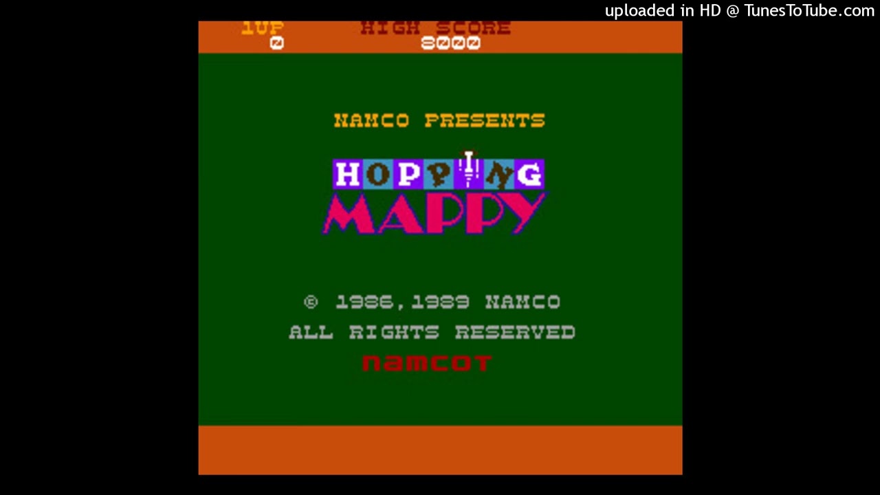 Hopping Mappy (Arcade) - Stage Theme (NES Style Cover)