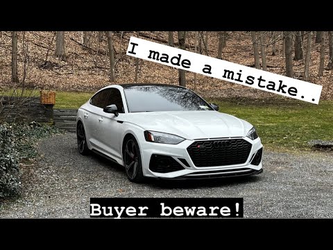5 THINGS I HATE ABOUT OWNING MY 2023 AUDI RS5 SPORTBACK