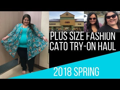 Spring 2018 Cato fashion plus size try on haul