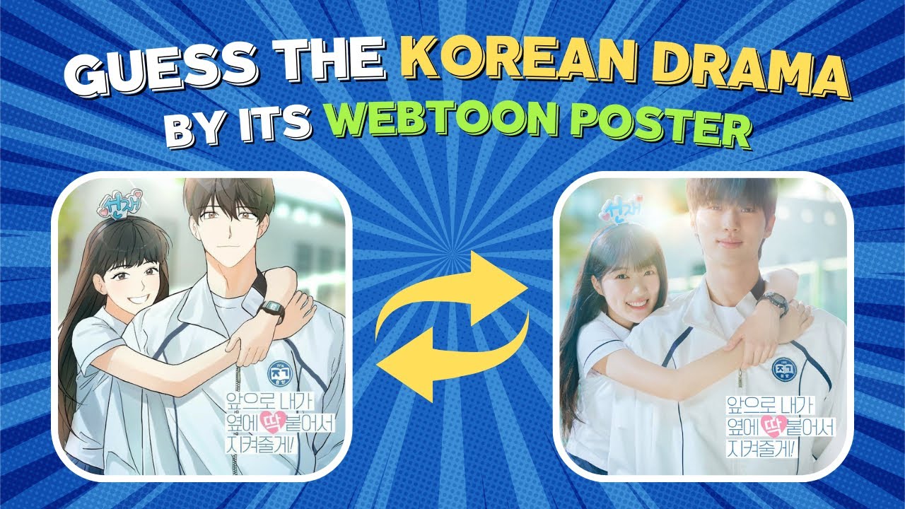 From WEBTOON to K-DRAMA: Can You GUESS All 30 Shows? 🎬🔥 (K-DRAMA Quiz)