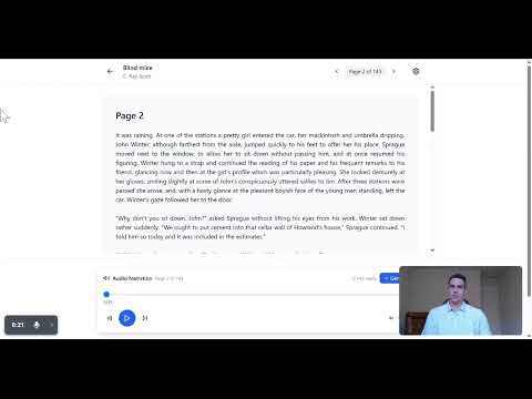 BookVoice- A Personal eBook Audio Book Generator