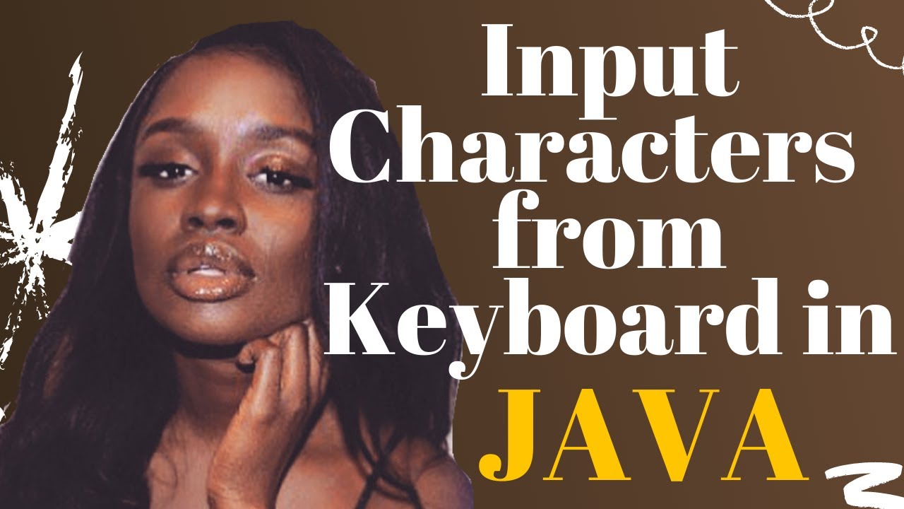 How To Get Input Characters From The Keyboard in JAVA