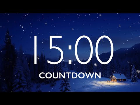 15 Minute Timer with Relaxing Music and Alarm 🎵⏰