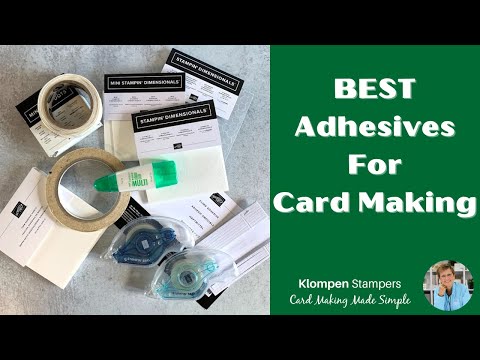What is the Best Adhesive for Card Making & Scrapbooking?