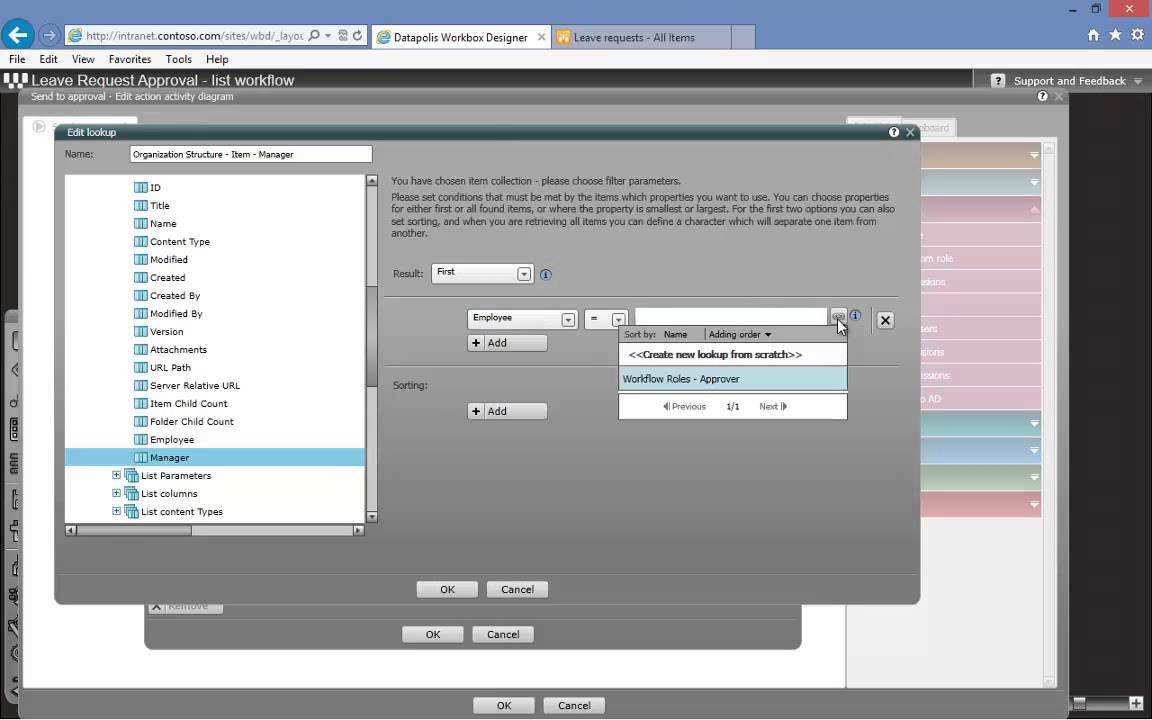 Datapolis Workbox - Leave Request (SP2013)
