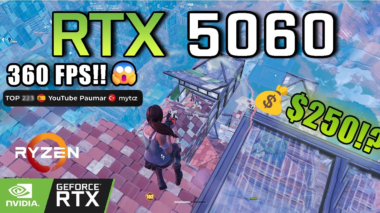 RTX 5060: 360 FPS in $1M UNREAL CUP! 🏆 (Fortnite Competitive)