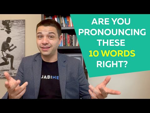 10 English Words That Are Hard to Pronounce | English Words You're Probably Mispronouncing (Part 2)