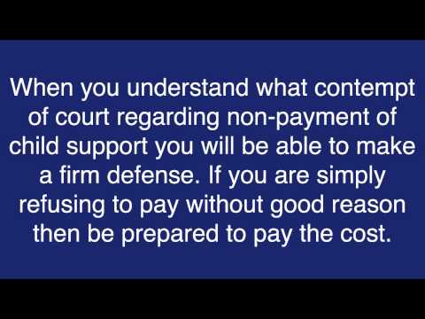 Define Contempt of Court