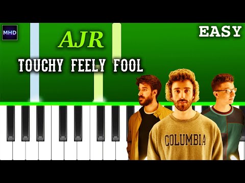 AJR - Touchy Feely Fool (Piano Tutorial)