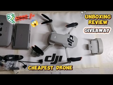 Dji cheapest drone l dji mini 2 Se l dji drone unboxing l e99 drone camperison