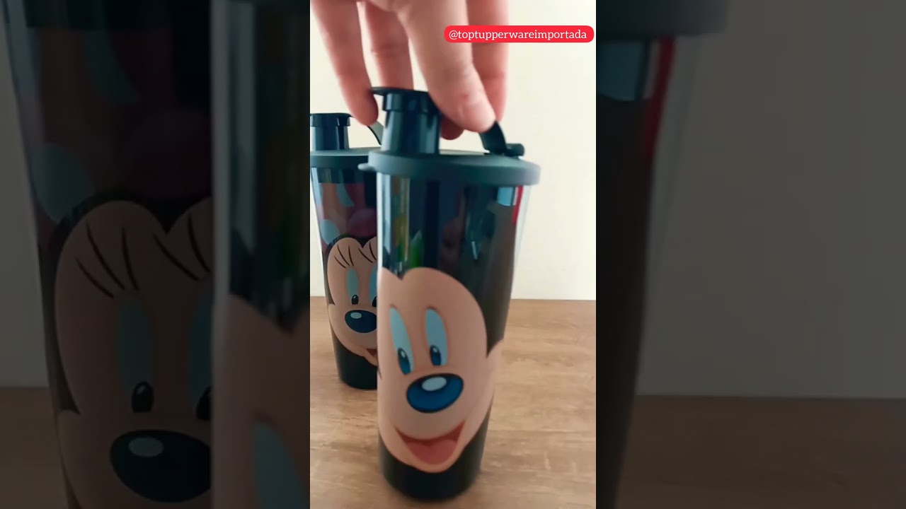 Tupperware Importada Copo Mickey e Minnie