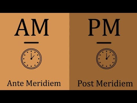 घड़ी में AM-PM क्या होता है / AM-PM meaning in hindi #factshorts