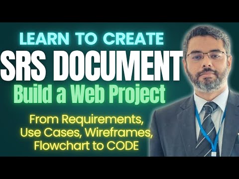 How to make SRS document for software project | Create SRS of Software Engineering Build a Website