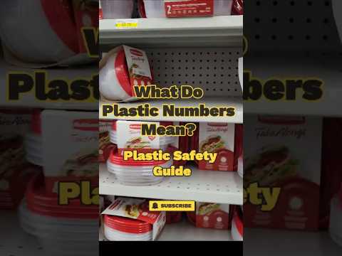 What Do Plastic Numbers Mean? Which Ones Are Safe?