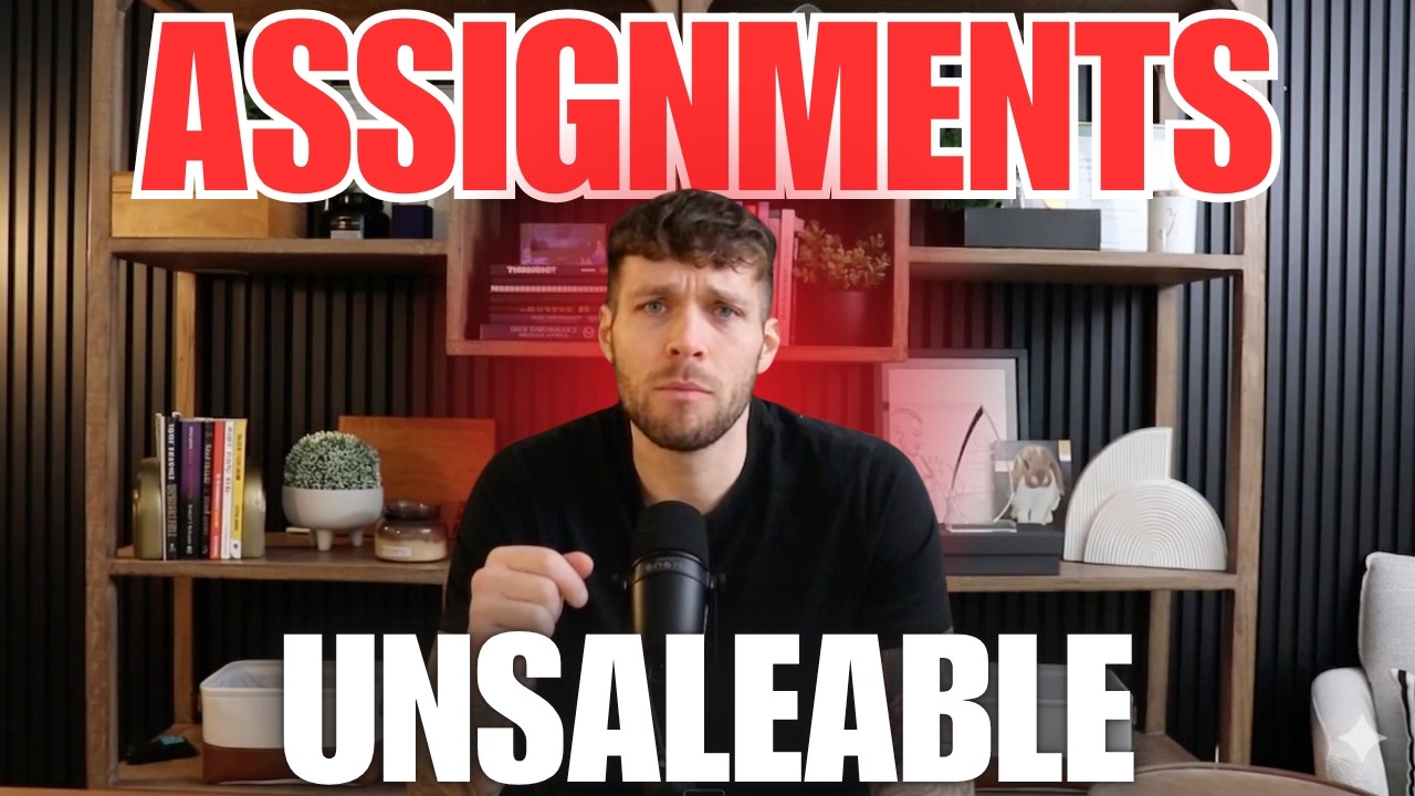Your Pre-Construction Assignment Won’t Sell And This Is Why