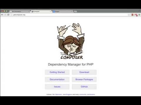 Installing Laravel 4 with Composer