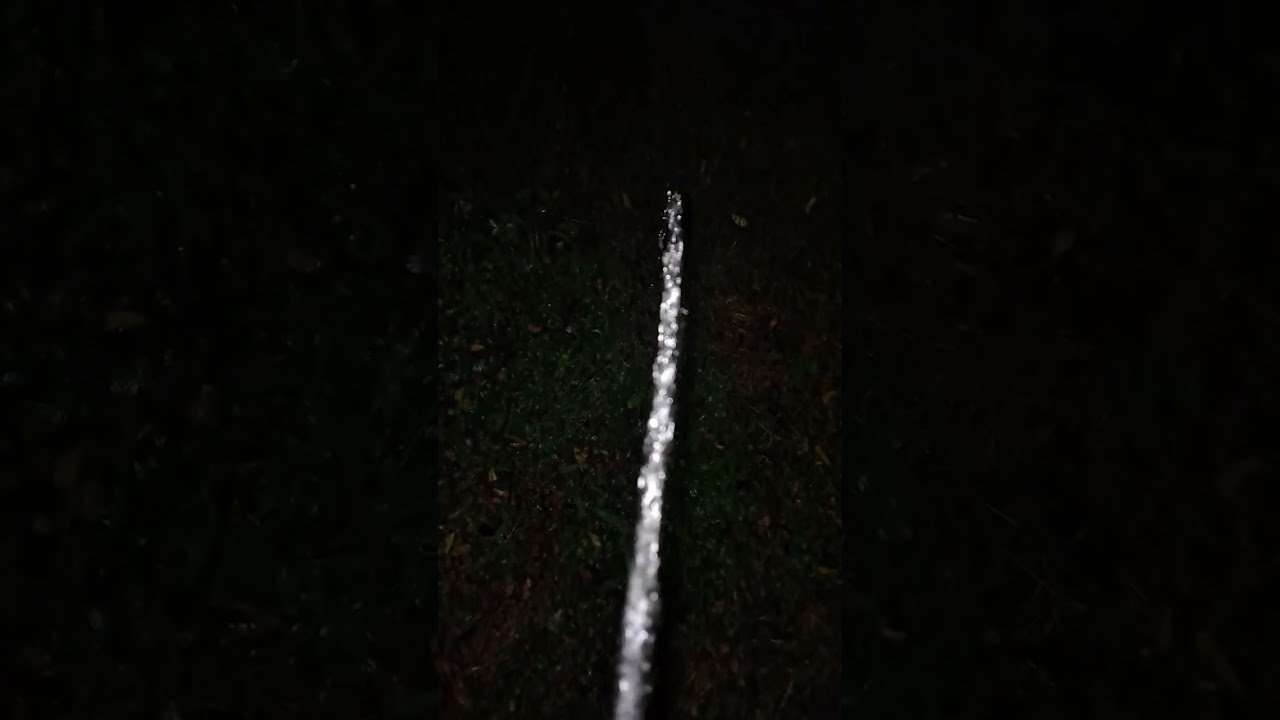Rainy evening outdoor misty pee | ASMR | Nature Calls