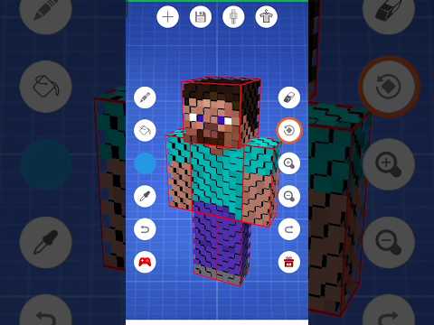Minecraft Skin Part-32|Cracked Steve Horror Skin| #minecraftskins #herobrinesmp #lapatasmp #himlands