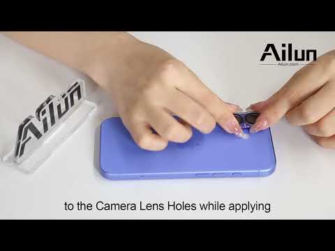 [Ailun] How to install camera lens protector on iPhone 16 /16 Plus