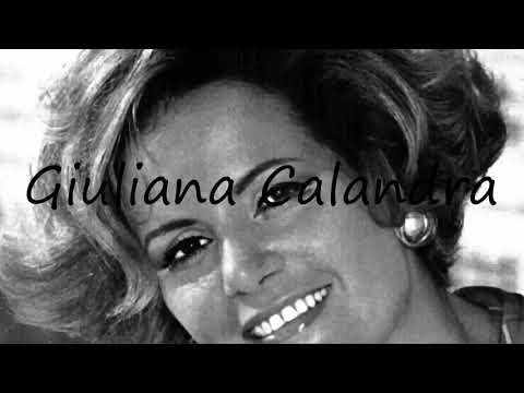 How to Pronounce Giuliana Calandra?