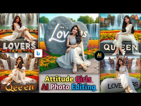 Attitude Girls Ai Photo Editing | Bing Images Creator New Trends | How To Generate HD Girls images |
